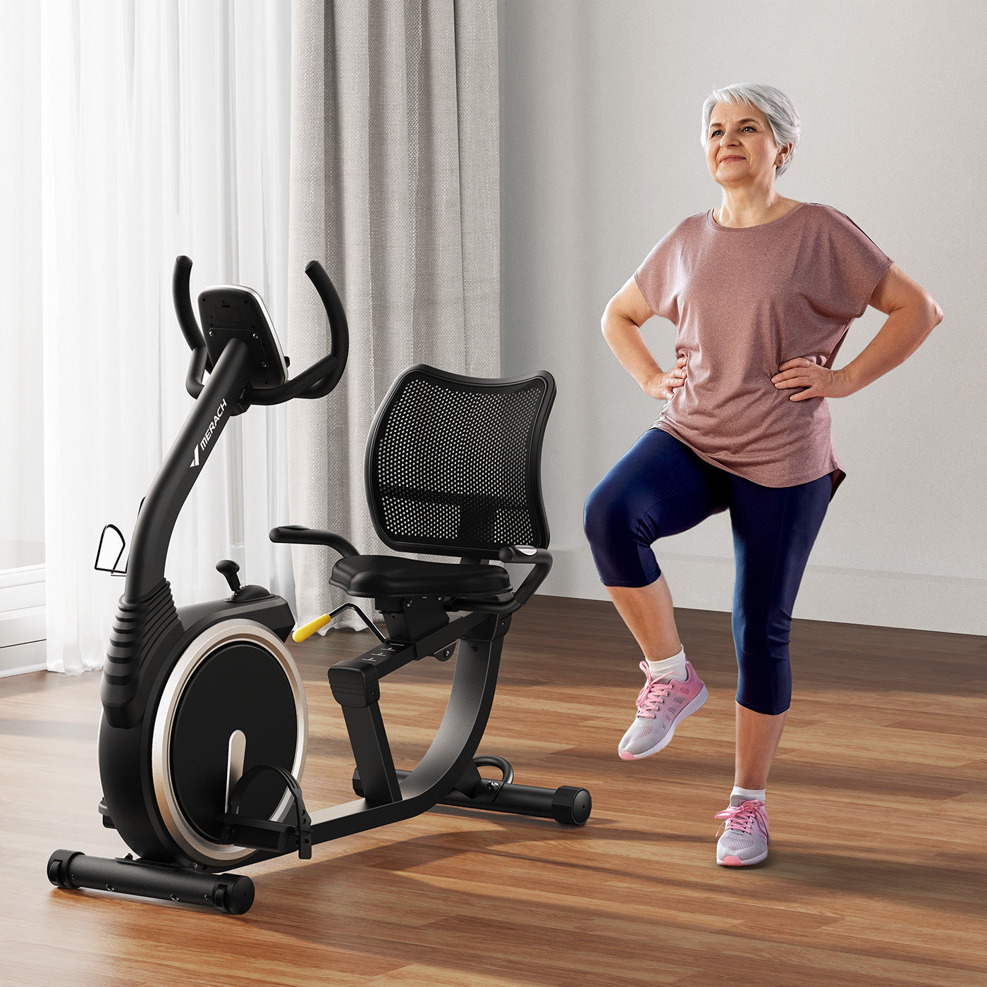 Merach S08B1 Recumbent Exercise Bike – Ihr komfortabler Trainingspartn