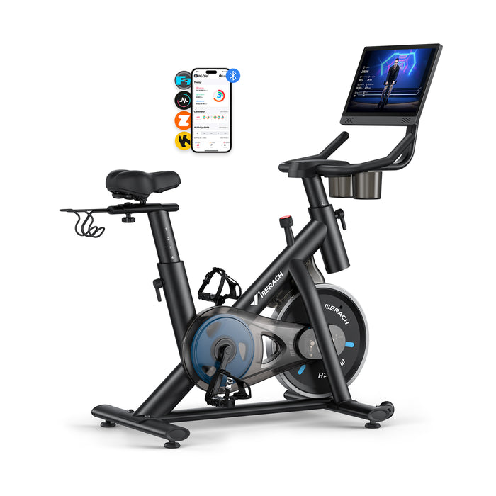 Merach S26B4 Heimtrainer Fahrrad mit HD-Bildschirm